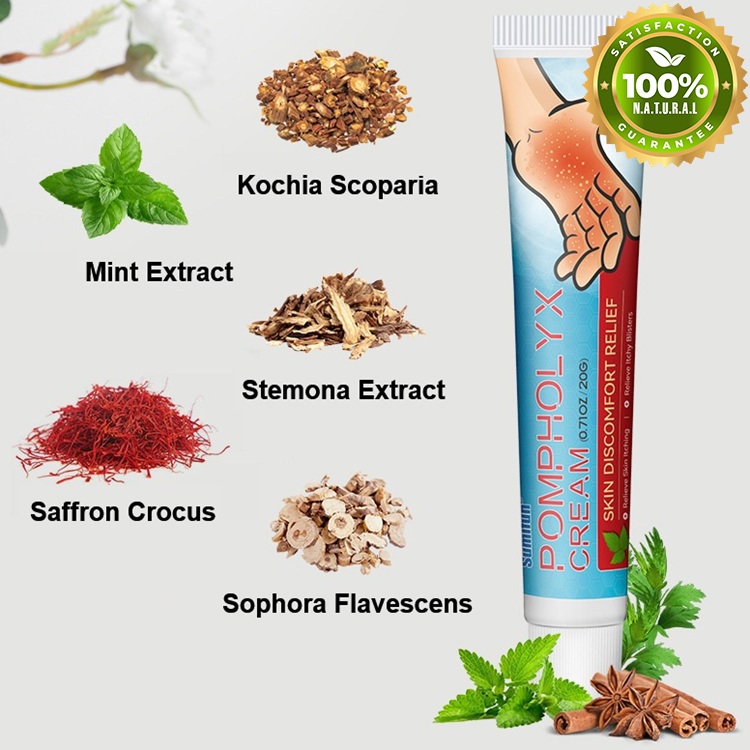 Dyshidrosis Feet Treatments & Pompholyx Eczema Treatment Cream - Harry Jean